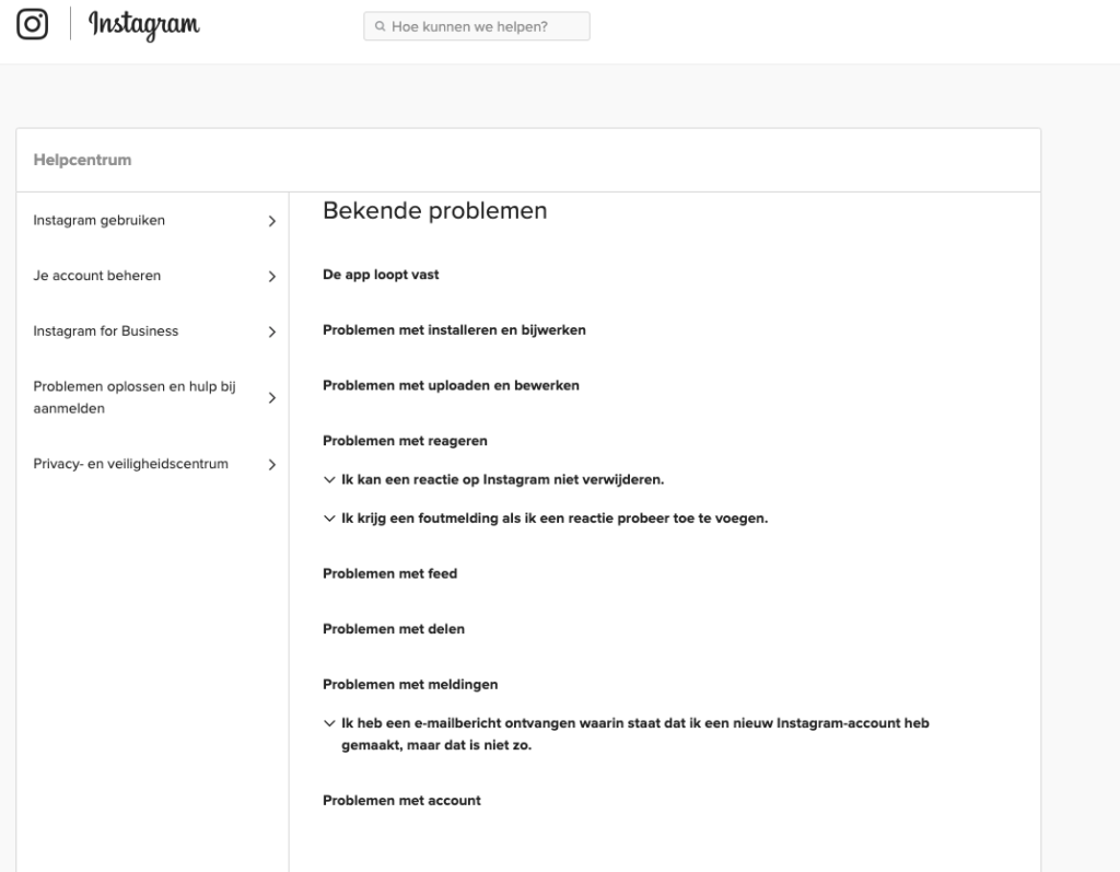 Heeft Instagram storing? Live Actuele storingen & problemen (2021)
